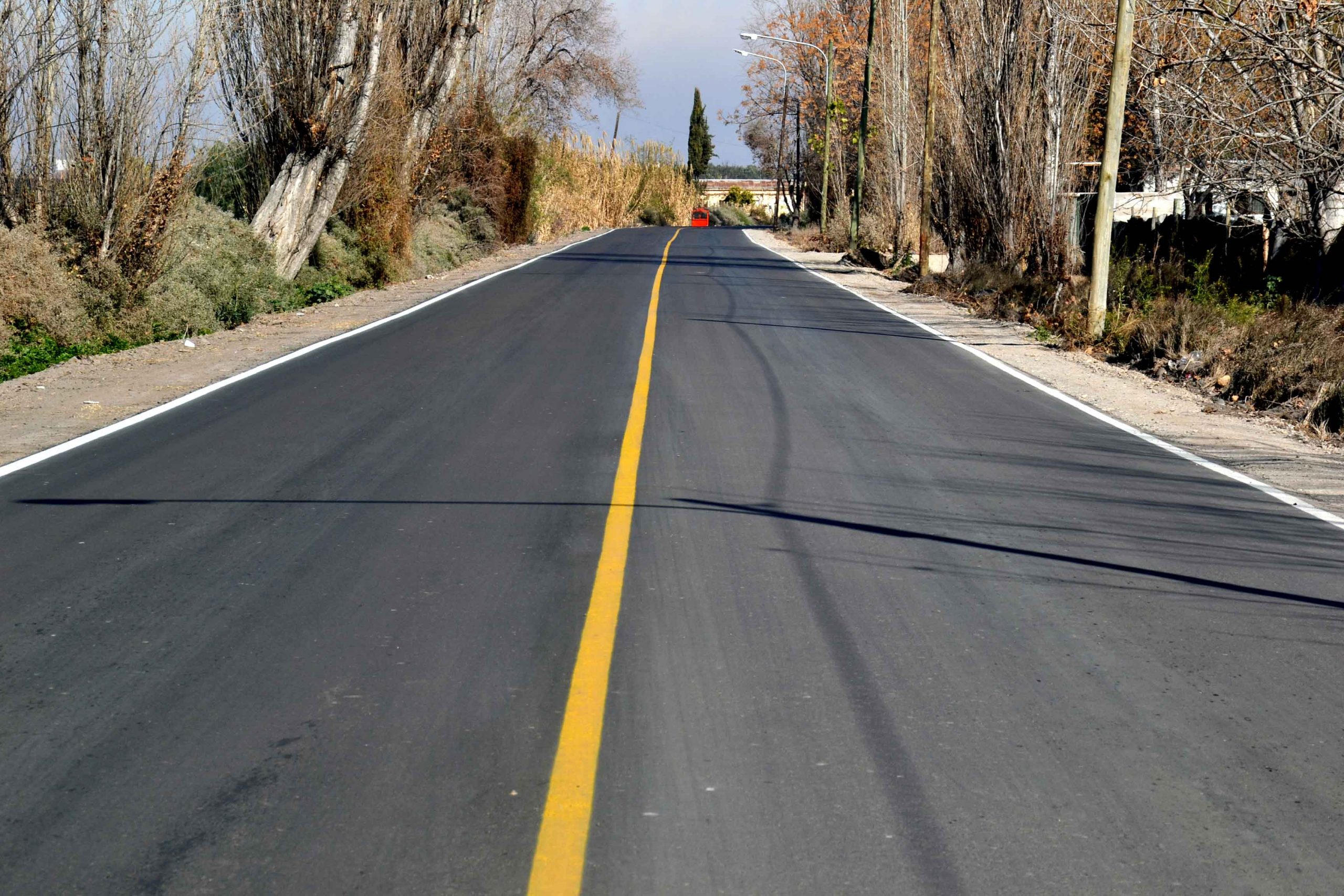 Asfalto nuevo en calle Benjamín Argumedo - Guaymallén