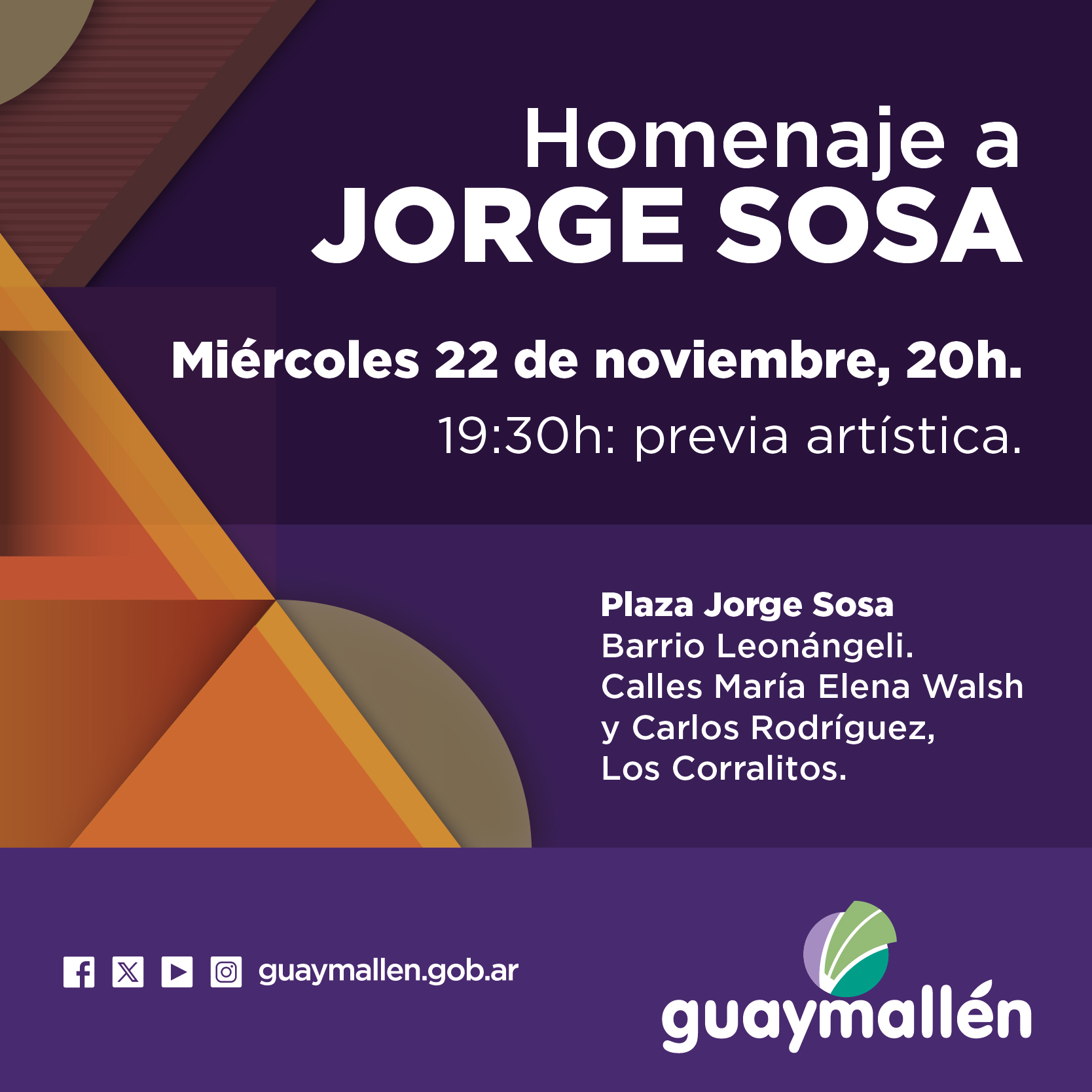 Guaymallén rendirá homenaje al gran Jorge Sosa - Guaymallén