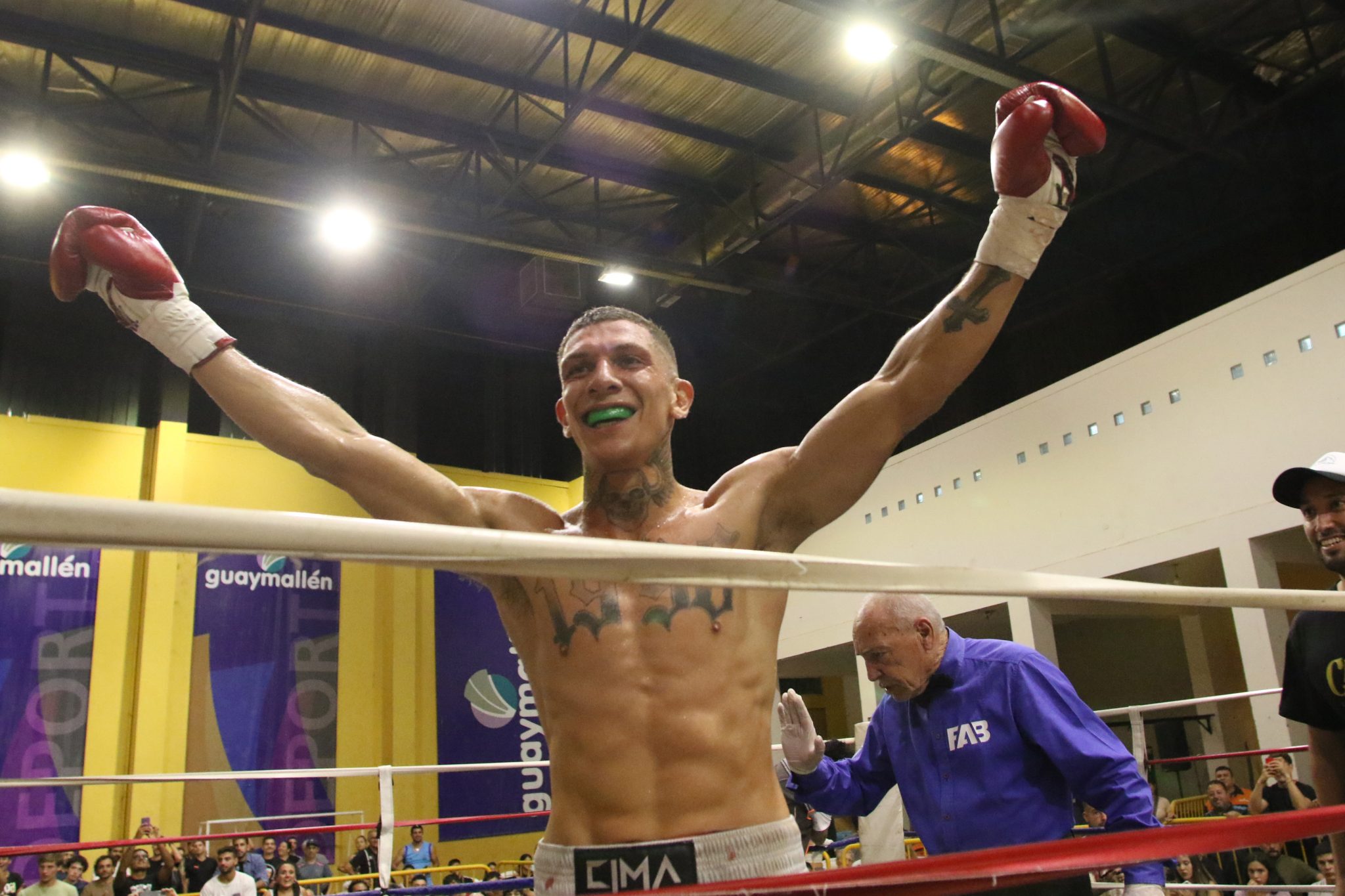 Tercera velada boxística de 2024 en el Polideportivo Nicolino Locche ...